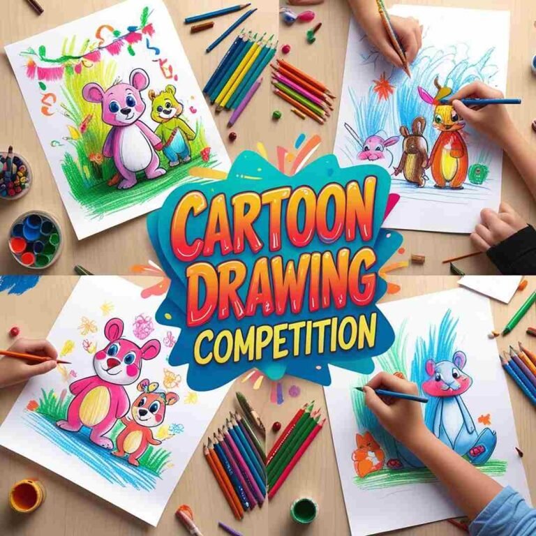 Cartoon Drawing Competition - Free Entry